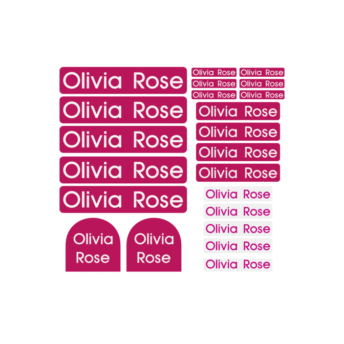 Super Name Labels Pack – Brilliant Labels